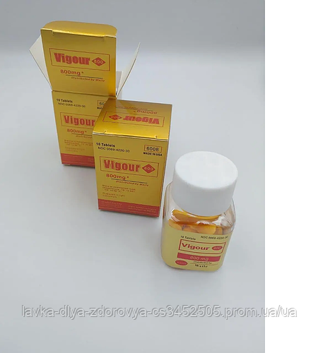 Купити Vigour 800(Вигоур 800), препарат для повышения потенции, 10 шт ...