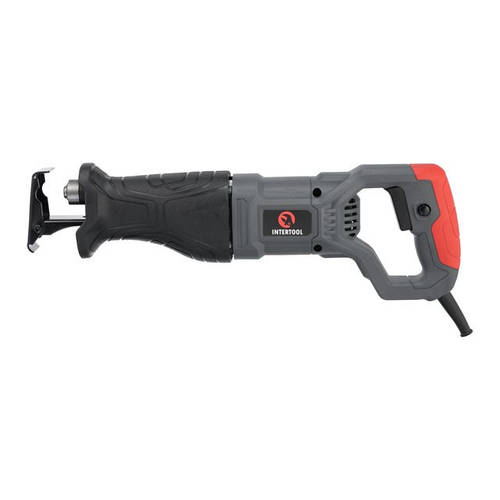 Сабельная пила INTERTOOL DT-0400, 710 Вт, 0-2800 об/мин, макс. рез 115 мм, ход пилки 20 мм(12 ...