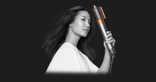 Купить Стайлер Dyson Airwrap Complete Long (Blue-Rose Gold), фен для ...