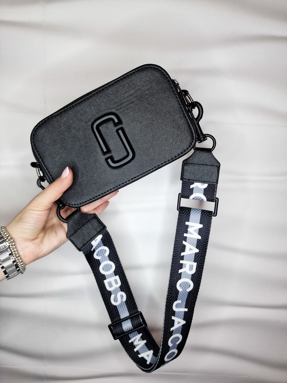 Женская Сумка Клатч Marc Jacobs LOGO Black (черная) Марс Якобс — Купить ...