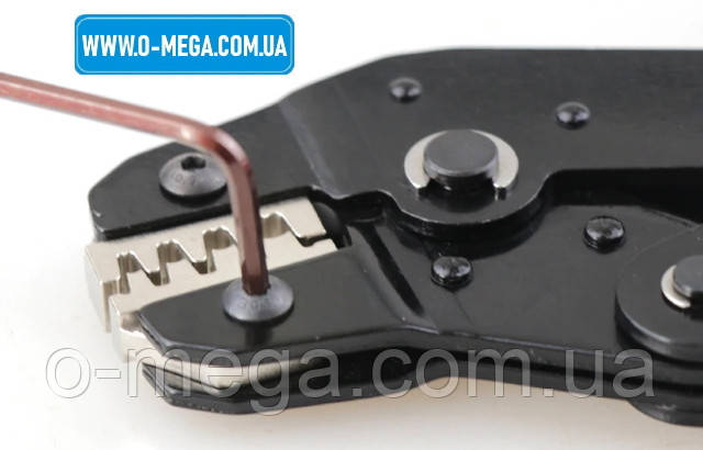 Кримпер SN-2549 (прес-кліщі) з набором матриць для обтиску терміналів ...