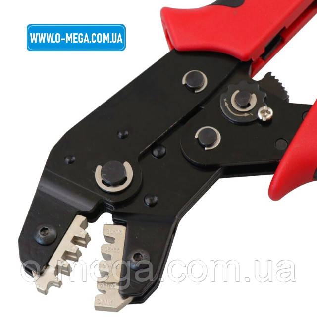 Кримпер SN-2549 (прес-кліщі) з набором матриць для обтиску терміналів ...