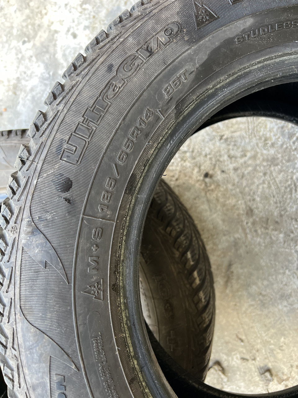 Купить Резина гума скат good year ultra grip 185 65 R14 бу, цена 650 ...