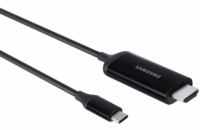Купити Кабель Samsung DeX Type-C to HDMI (EE-I3100FBRGRU) Black, ціна ...