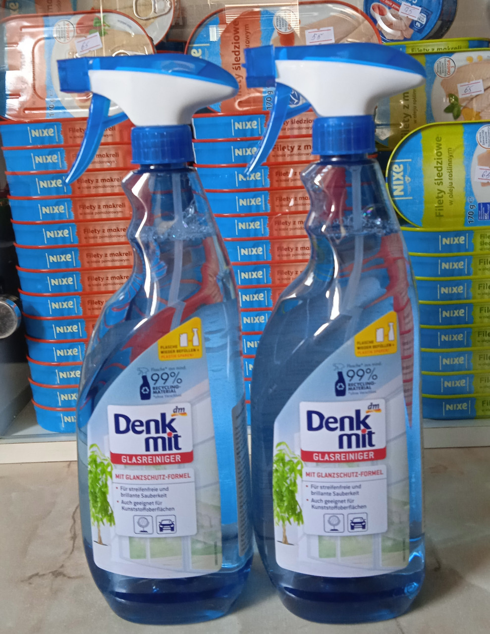 Купить Спрей для мытья окон Denk mit ,1000 ml. Германия., цена 125 ...