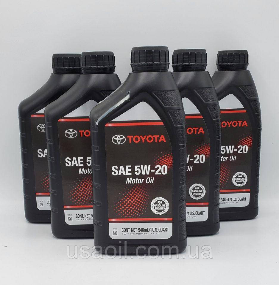 Моторное масло TOYOTA SAE 5W-20: продажа, цена в Харькове. Моторные ...