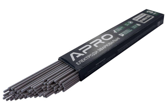Купить Электроды сварочные Apro - 3 мм x 2,5 кг Е 60/13 royal style, цена 468 грн — Prom.ua (ID ...