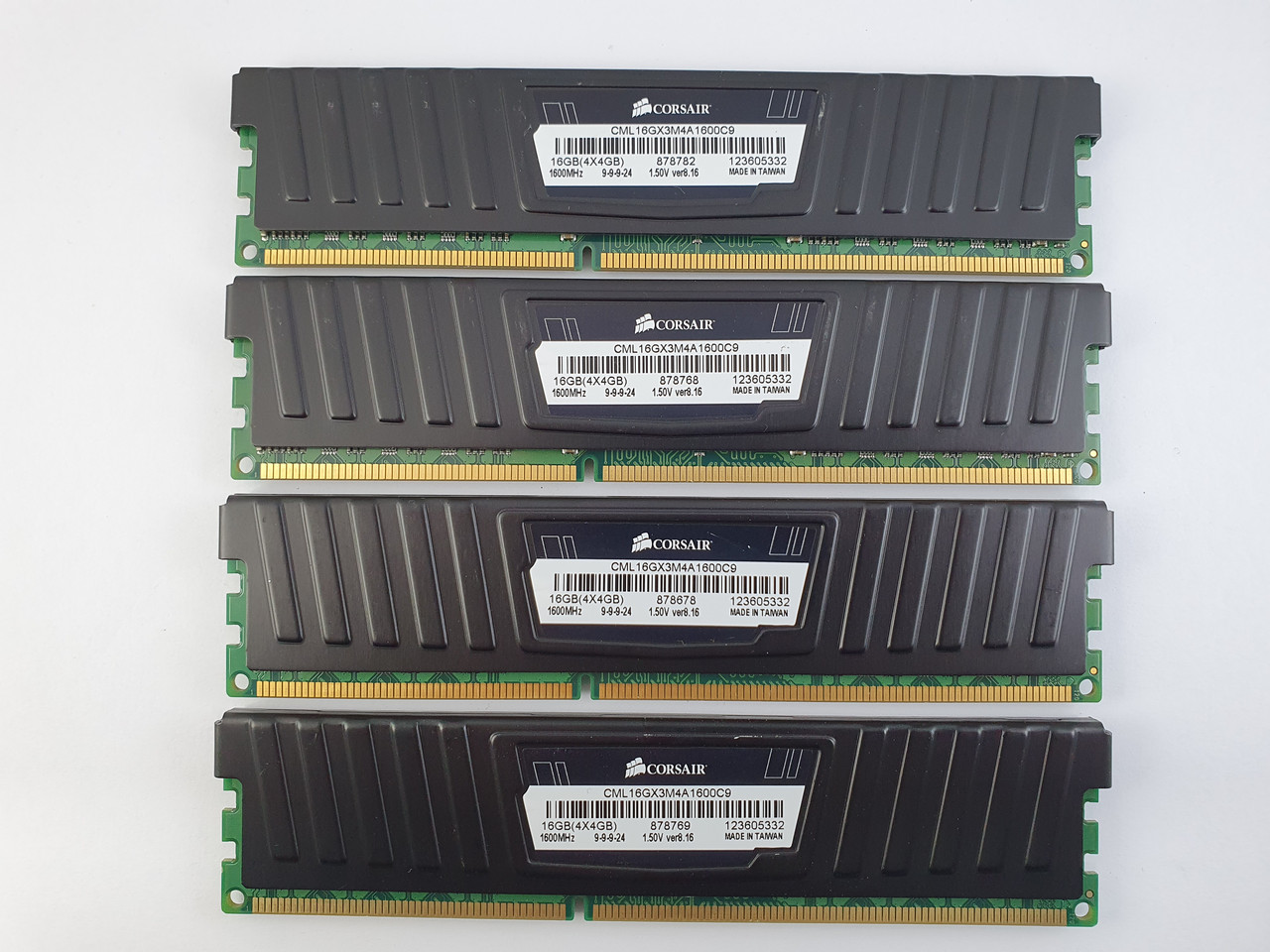 Комплект Оперативной Памяти Corsair Vengeance LP DDR3 16Gb (4*4Gb ...