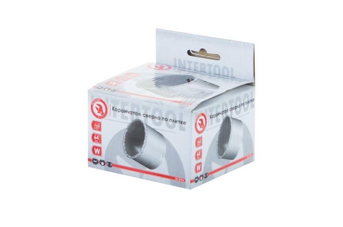 Купить Сверло корончатое по плитке Intertool - 103 мм royal style, цена 250 ₴ — Prom.ua (ID ...