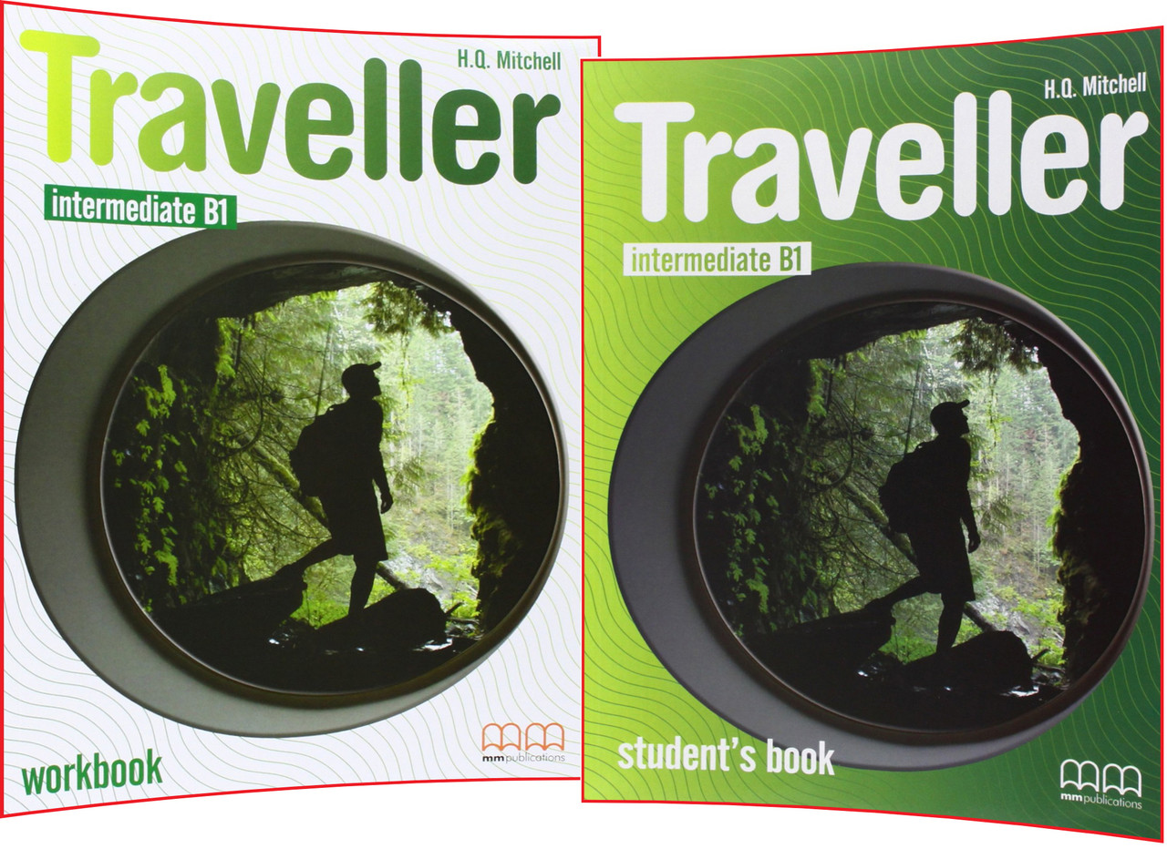 Traveller Intermediate. Student's+Workbook. Комплект книг з англійської мови. Підручник+Зошит ...