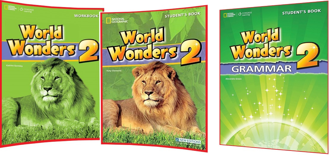World Wonders 2. Student's+Workbook+Grammar. Комплект книг з ...
