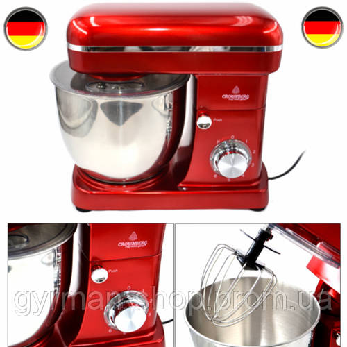 Купить Тестомес для дома Crownberg CB-3406 Планетарный миксер тестомес ...