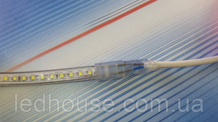 Купить Светодиодная лента 220V 2835-120 IP 68 6000к Белий, цена 65 ...