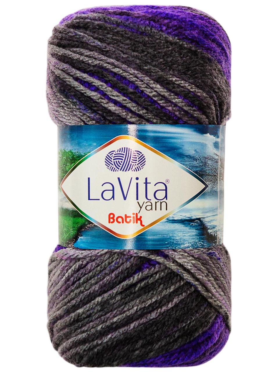 Купить LaVita Yarn BATIK (Батик) № DG09 (Пряжа акрил, нитки для вязания ...