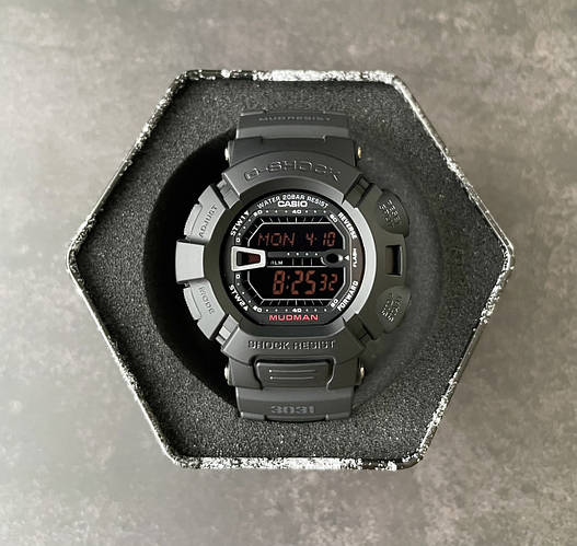 Наручные часы Casio G-Shock G9000MS-1 Mudman Military black тактический ...