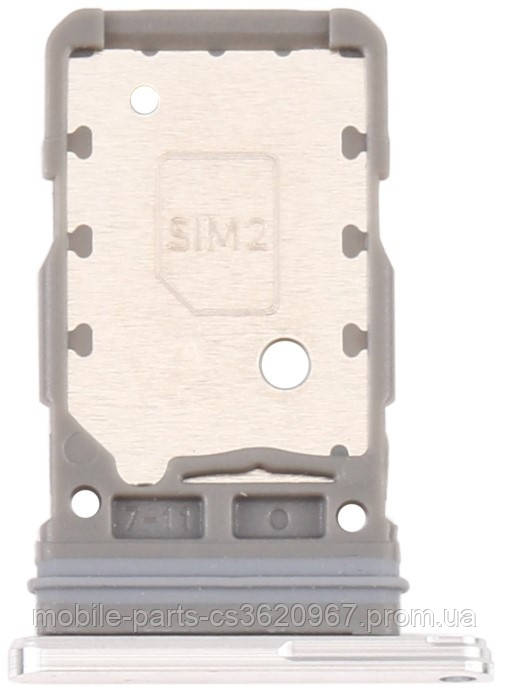 Держатель Sim-карты Samsung G991B Galaxy S21 5G Dual Sim белый Phantom ...
