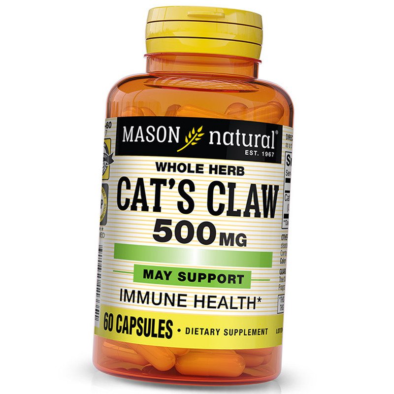Кошачий Коготь Cat’s Claw 500 Mason Natural 60капс (71529026) — Купить ...
