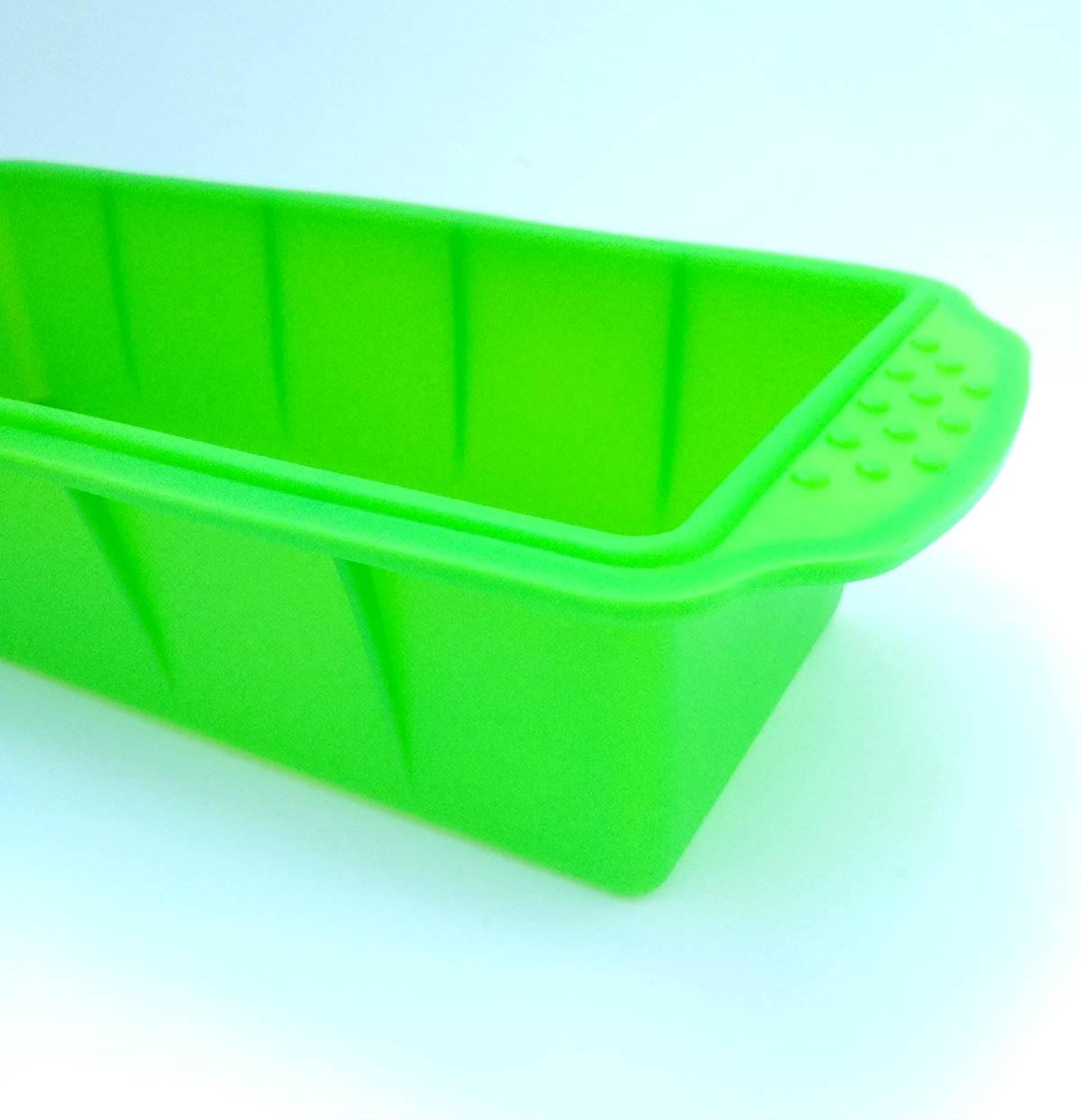 Силіконова Форма для Випікання Хліба 29 Х 10 Х 6 См Прямокутна Зелена ...