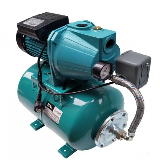 Насосна Станція Euroaqua JET 100 A, Бак 24 Літри H — Купити Недорого на Bigl.ua (1816590633)