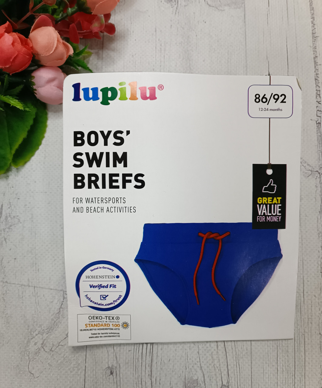 Купить Купальник плавки Lupilu для мальчика (86-92), цена 139 ₴ — Prom ...