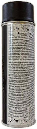 Фарба структурная для пластика (черная) 500 мл NOVOL Structure Topcoat ...