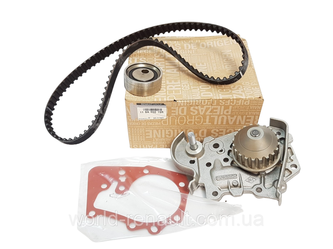 Renault (Original) 119A05019R - Комплект ремня ГРМ + помпа на Рено ...