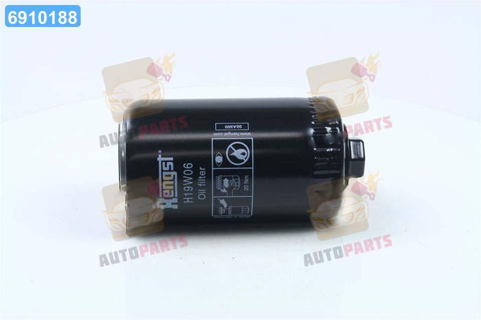 Купити Фільтр масляний двигуна VW T4 (вир-во Hengst) H19W06 UA8, ціна ...