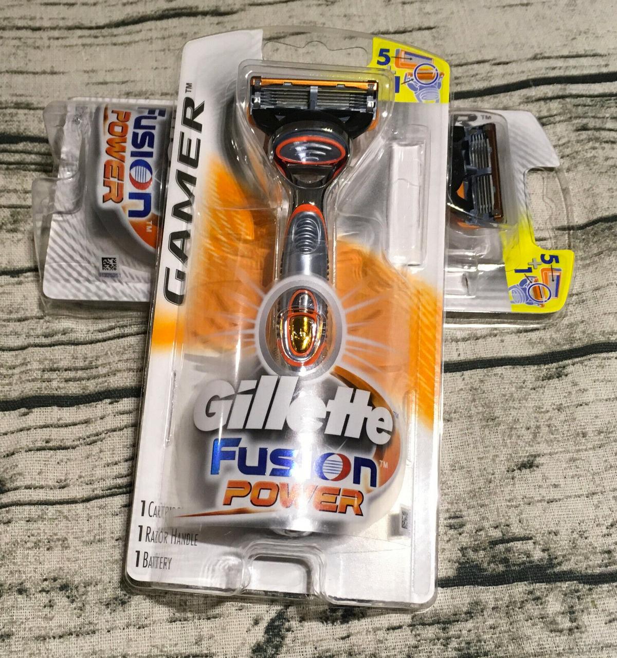 Бритва мужская Gillette Fusion Gamer Power (1 станок 1 картридж 1 ...
