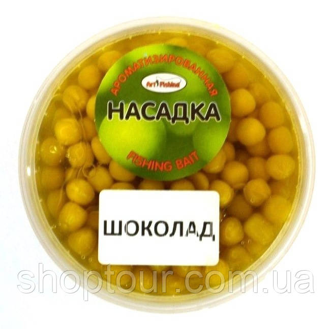 Горох Насадочный для Рыбалки, Art Fishing, Банка, 250 Мл, Вкус Шоколад ...