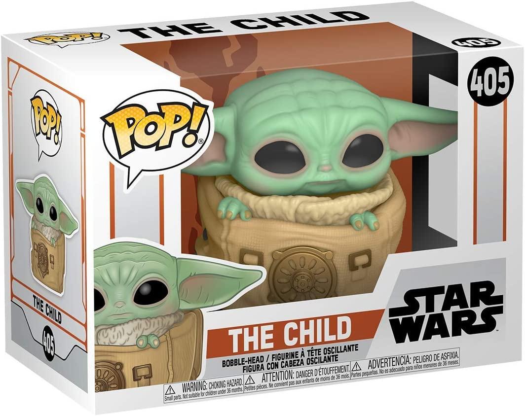 Купить Фигурка Фанко Поп! Малыш Йода Грогу в сумке Мандалорец Funko Pop ...