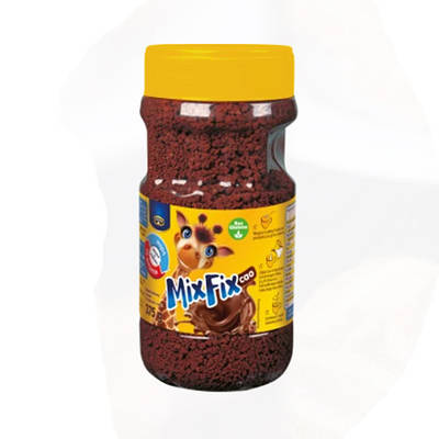 Какао гранульоване Мікс Фікс Mix Fix пластик 375г (ID#2219387622), ціна: 130 ₴, купити на Prom.ua