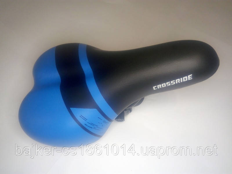 Сідло для Дитячого Велосипеда CROSSRIDE Синє З Чорним — Купити Недорого ...