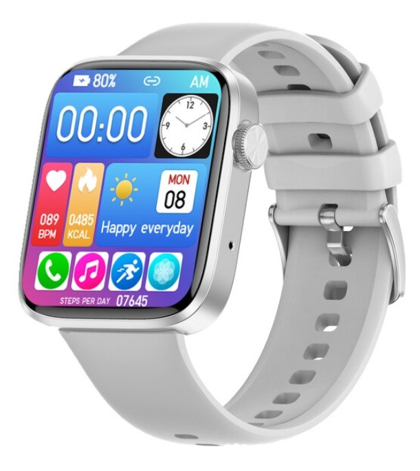 Умные Белые Смарт Часы Smart Dtx Max 101 Gray Buyt Розумний Білий Смарт ...