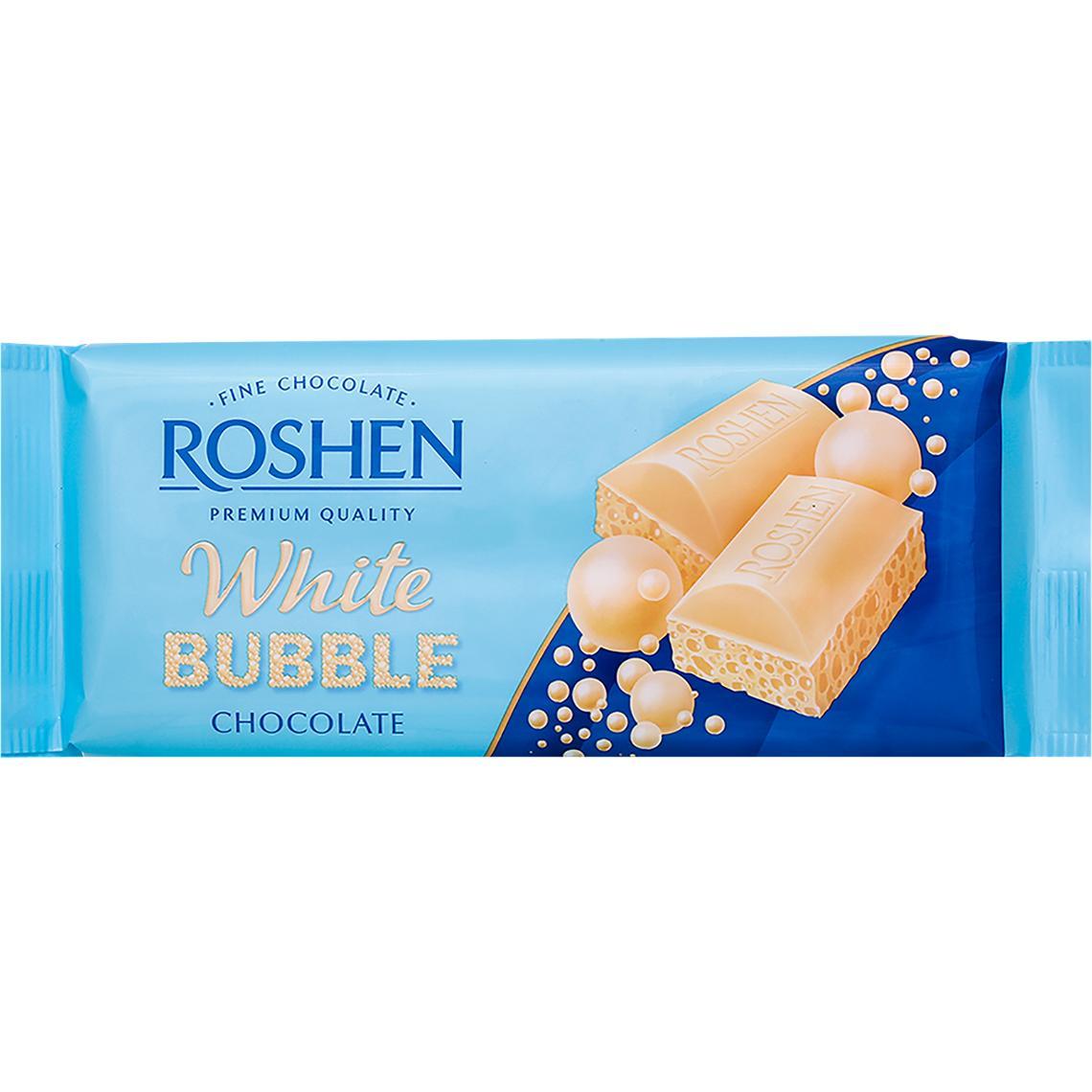 Шоколад белый Roshen пористый 80 г (ID#1817988781), цена: 28 ₴, купить ...