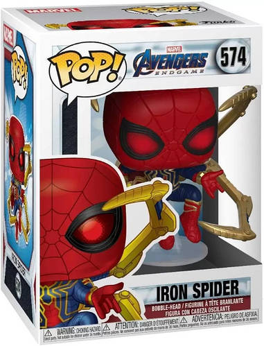 Фигурка Funko Pop Фанко Поп Marvel Мстители Финал Человек-Паук с нано ...