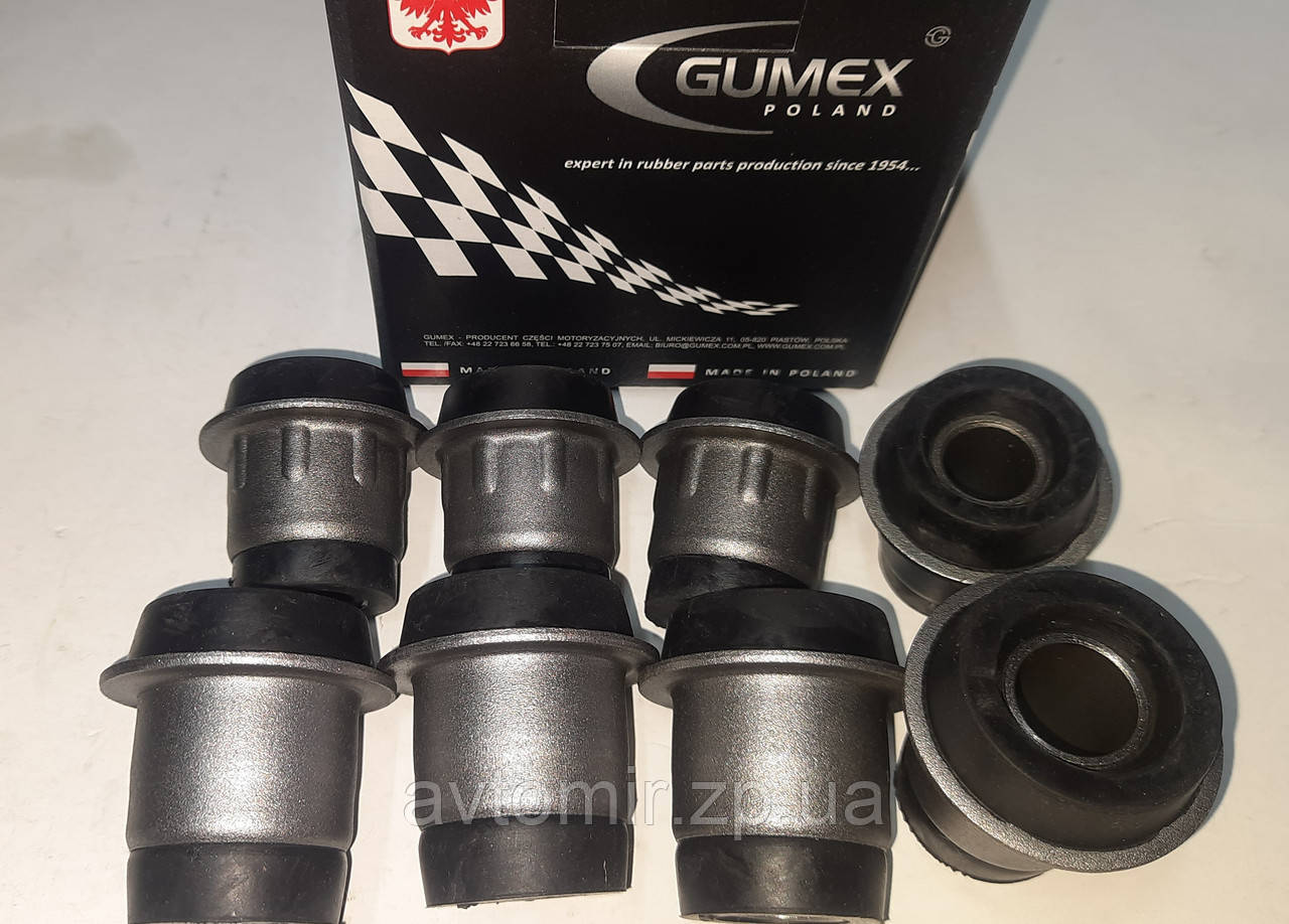 Купить Сайлентблоки Ваз 2101-2107 GUMEX (к-кт 8шт), цена 650 грн — Prom ...