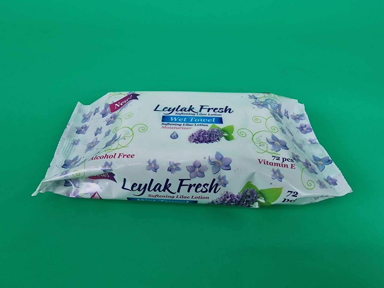 Влажная Салфетка 72 Шт Без Клапана "Leylak Fresh" (1 Пачка) — Купить ...