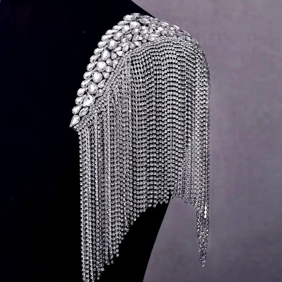 Купити брошку плечову Crystal 1шт від Glamora Декор для вашого образу!