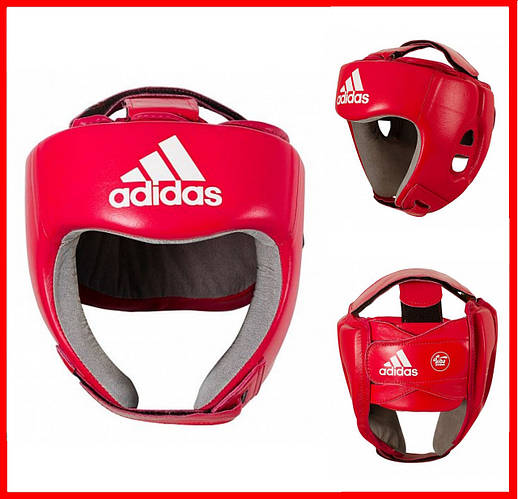 Купить Шлем боксерский Adidas Aiba с лицензией для бокса и единоборств ...
