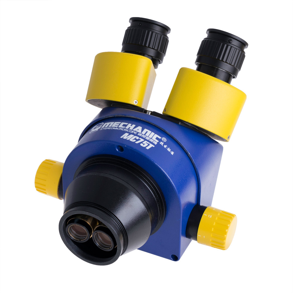 Тринокулярный стерео микроскоп MC75T-B1 Mechanic (ID#1818983531), цена ...