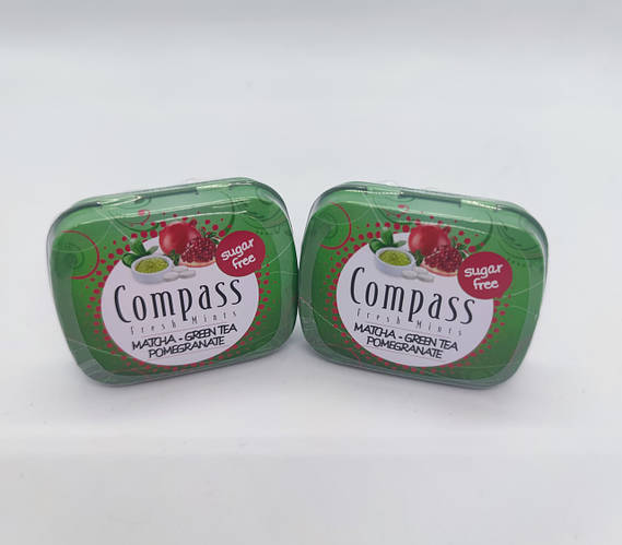 Драже Compass Matcha Green Tea(зелений чай матча і гранат) (ID ...