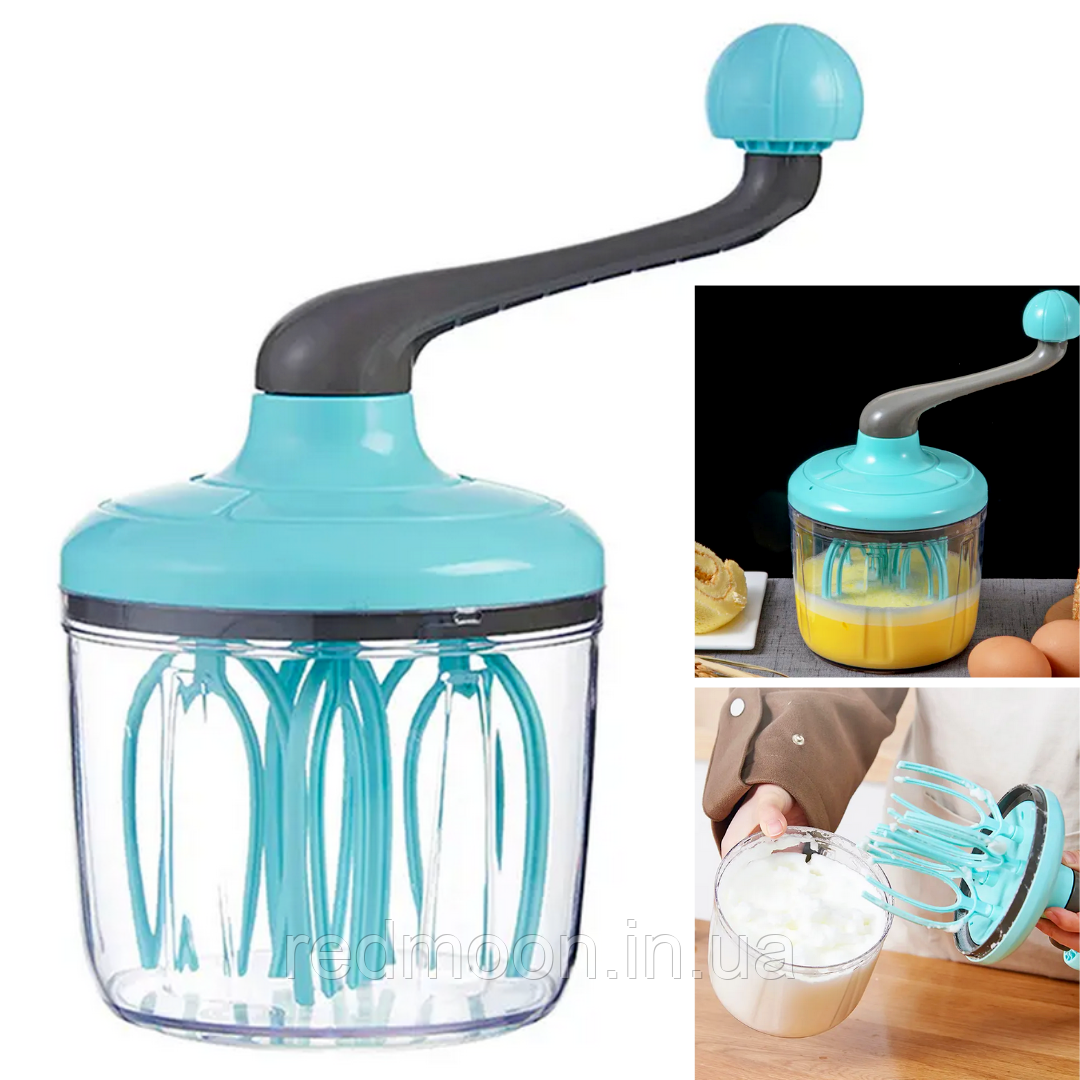 Ручной миксер 1,5л, Egg Beater EL-2125 / Венчик механический для ...