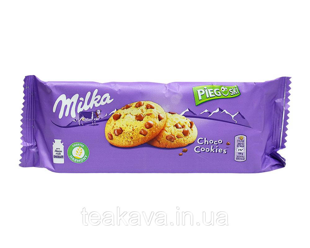 Купить Печенье Милка с шоколадной крошкой Milka Choco Cookies, 135 г ...