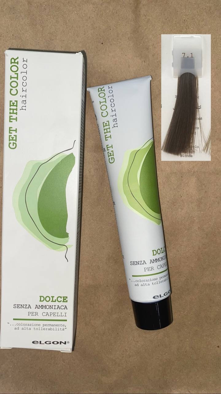 Купити БЕЗАМІАЧНА ФАРБА ДЛЯ ВОЛОССЯ ELGON GET THE COLOR DOLCE, ціна 349 ...