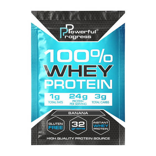 Купить Powerful Progress 100% Whey Protein 32 g сывороточный протеин ...