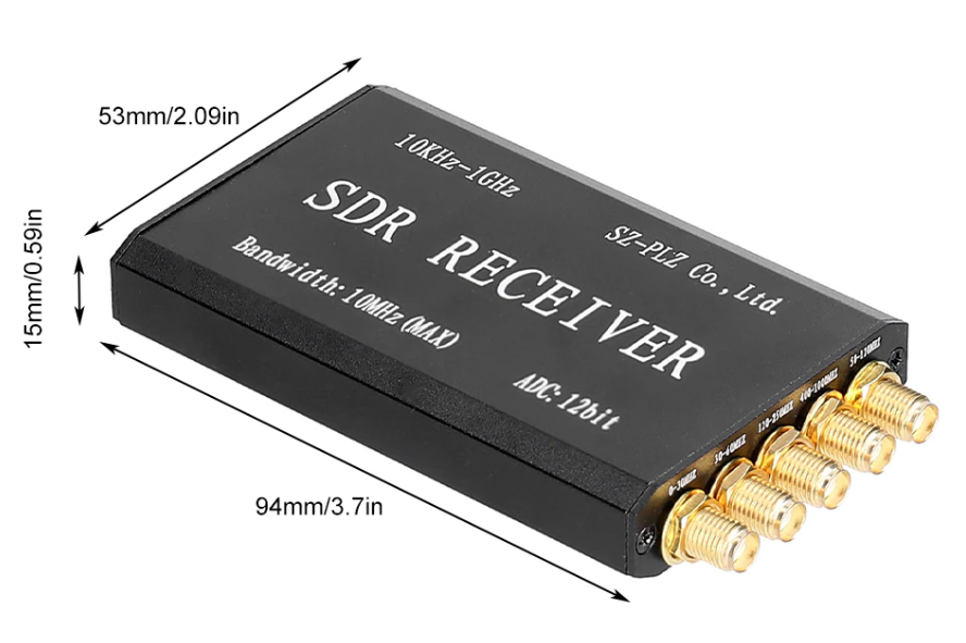 Широкосмуговий приймач MSI2500 MSI001 10кГц 1ГГц RSP SDR тюнер: продаж ...