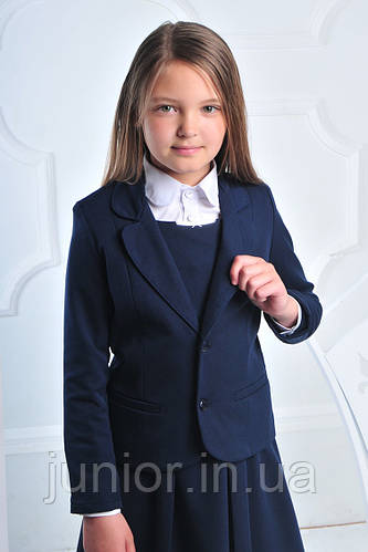 Школьный пиджак для девочки 128р (ID#558044463), цена: 560 ₴, купить на ...