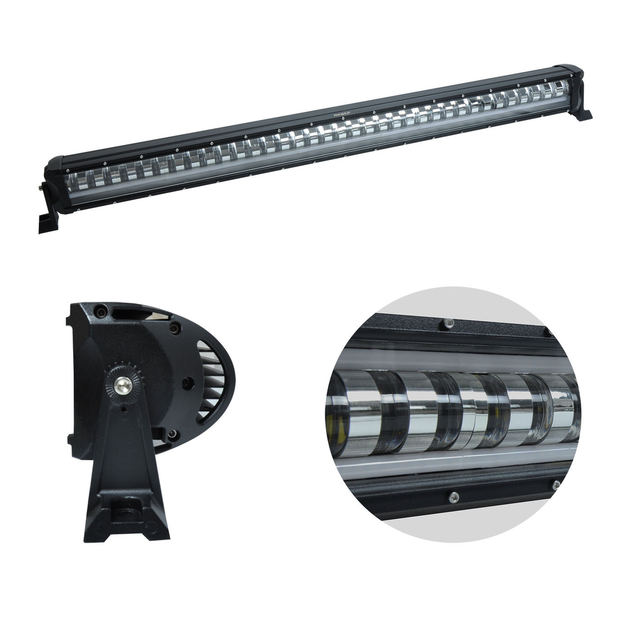 Фара-LED Балка 1000*85*90mm 180W (5W*36) 10-30V Ближня З Неоновим Ободом 4 Режими "Лідер" — в ...