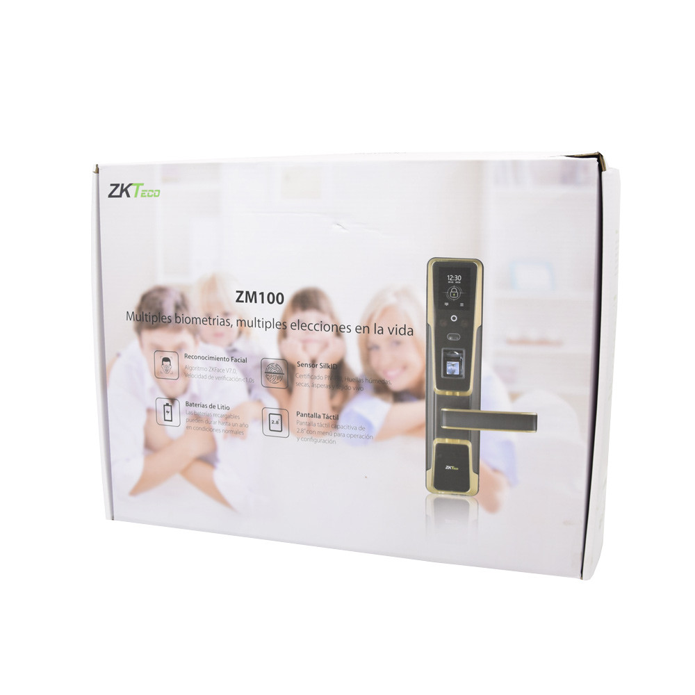 Купити Smart замок ZKTeco ZM100 left для лівих дверей зі скануванням ...