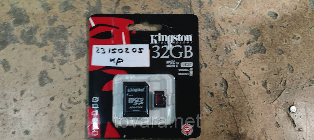 Карта памяти Kingston SDCA/32GB microSDHC 32Gb № 23150205 (ID ...